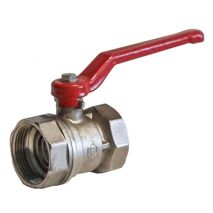 Kugelhahn 11/4" mit Stopfbuchse und Innengewinde