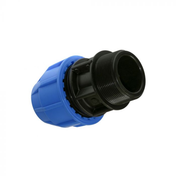 PE Verschraubung Typ S16 DVGW Außengewinde / Klemmverbinder