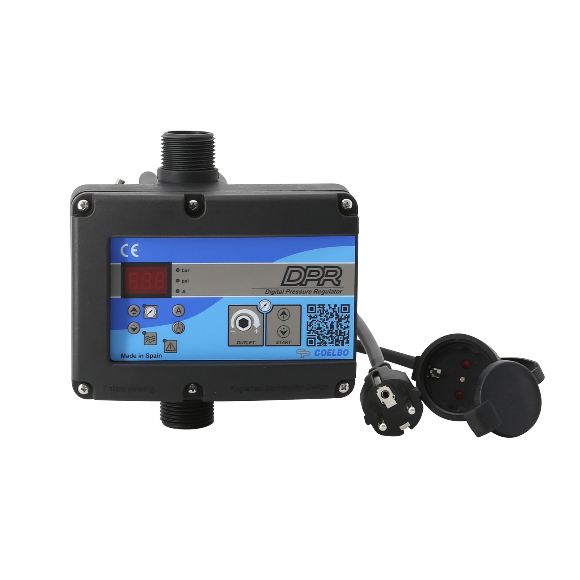 Coelbo Druckschalter DPR verkabelt, 2,2KW