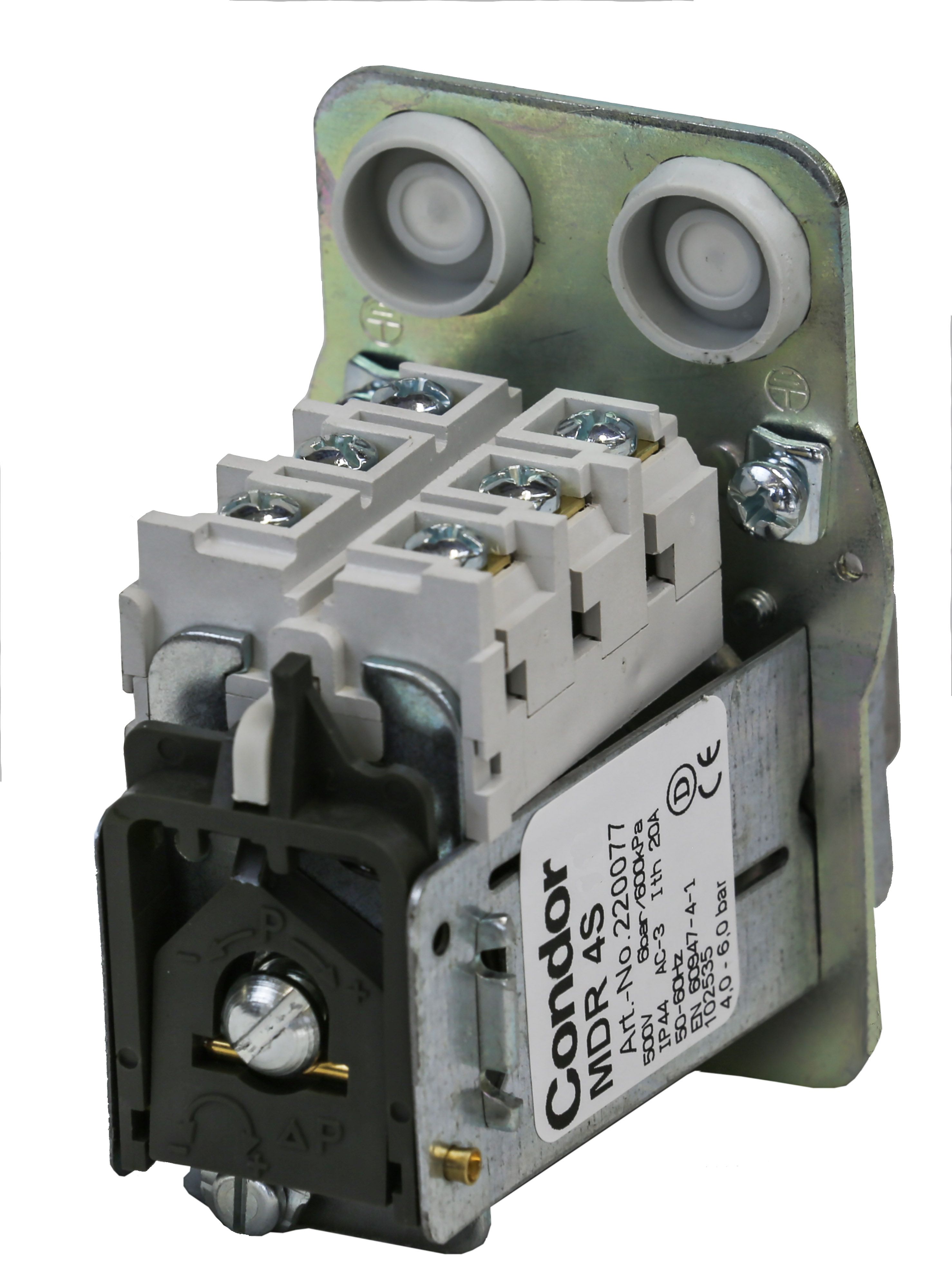 Druckschalter 1/2" MDR 4S/6 1x230V und 3x400V