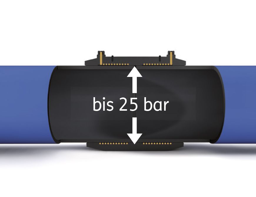 FRANKAGRU Elektroschweiß Winkel 90° PE100-RC SDR11