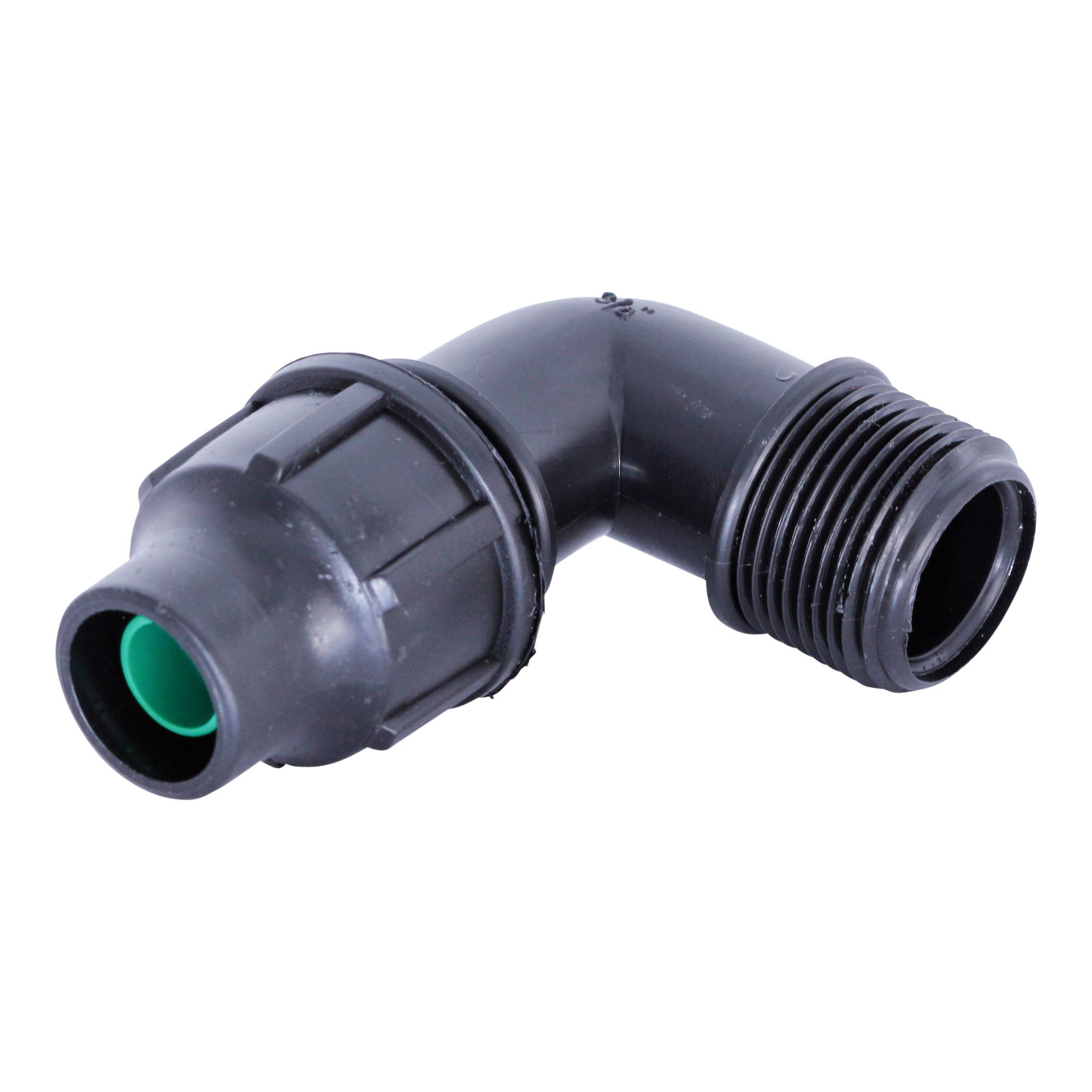 PE Winkel 90° mit 13/16mm 16mm x 3/4"